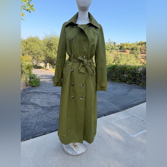 Rachel Zoe | Jackets & Coats | Rachel Zoe Sage Green Hooded Trench Coat ...